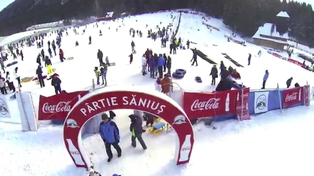 La săniuș în Poiana Brașov - Coltisor de Romania